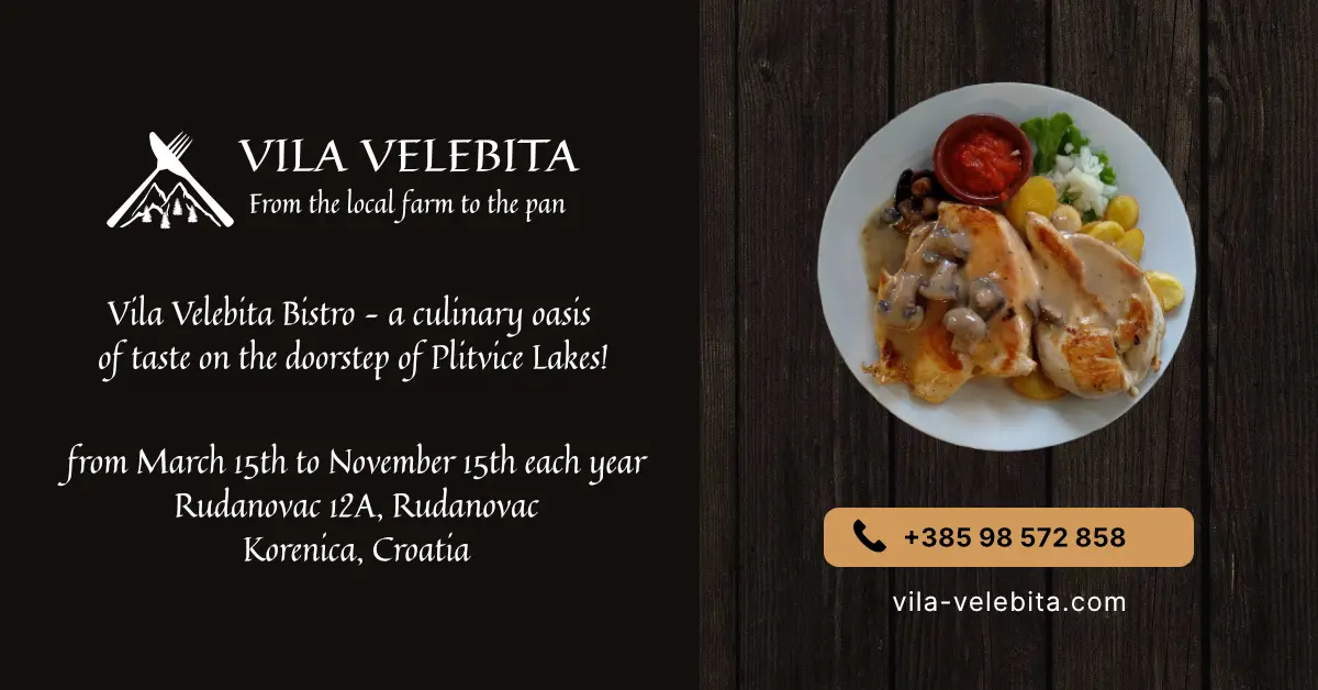 Offer - Bistro Vila Velebita
